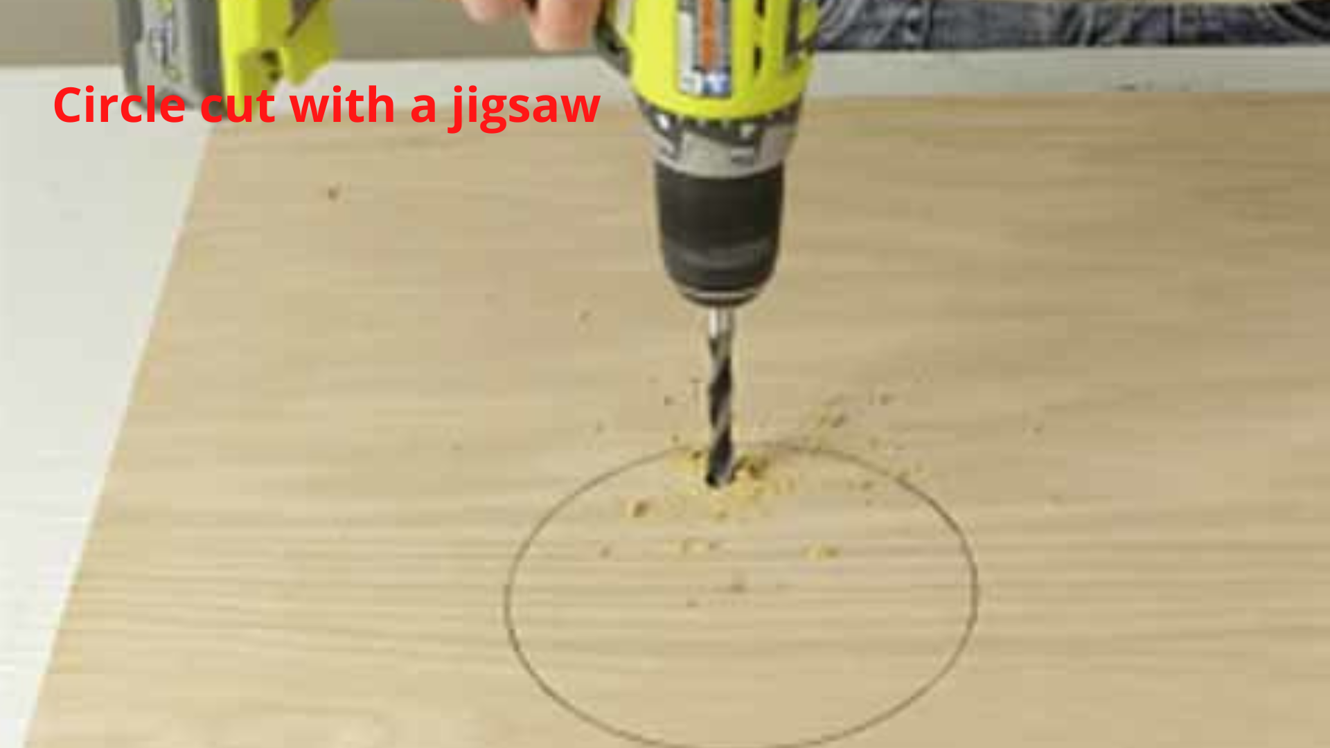 How To Cut Circles With A Jigsaw - Best Easy Way To Cut Circles With A ...
