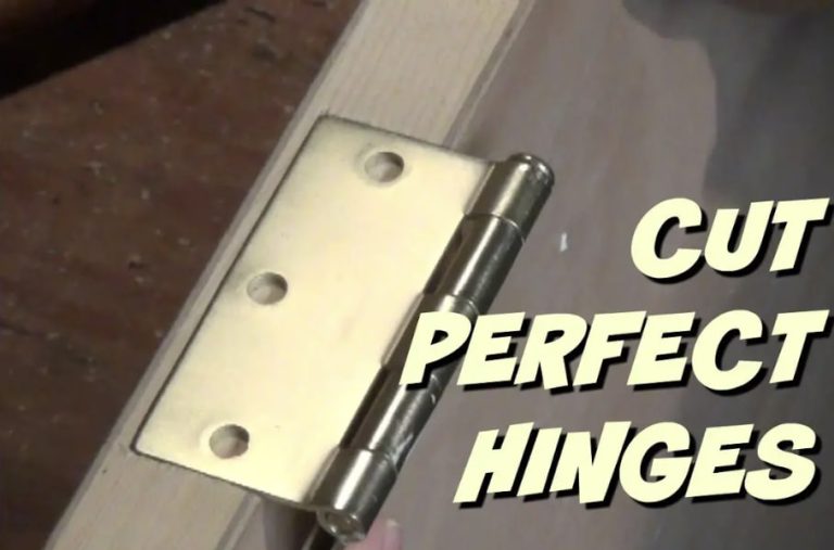 How To Use A Router To Cut Out Door Hinges: Step-by-Step Guide - Best ...